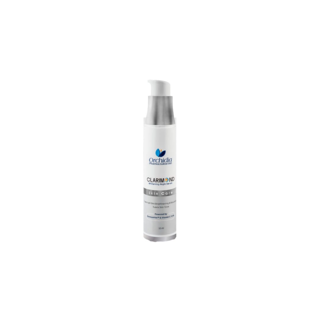 ORCHIDIA CLARIMOND WHITENING NIGHT SERUM 50ML - صيدليات د ابرام الجديده