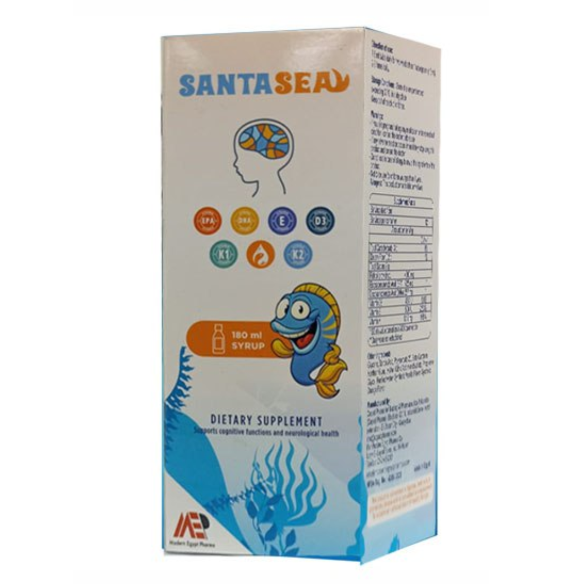 SANTA SEA SYRUP 180 ML - صيدليات د ابرام الجديده