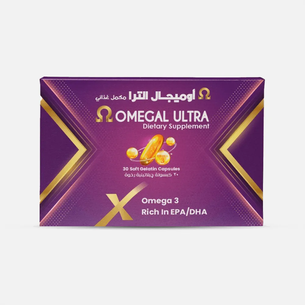 OMEGAL ULTRA 30 CAP - صيدليات د ابرام الجديده