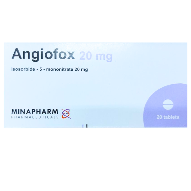 ANGIOFOX 20MG 20 TAB - صيدليات د ابرام الجديده