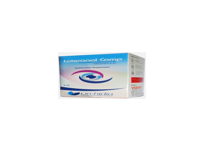 LOTERANOL 0.5/0.3 COMP EYE DROPS 5ML - صيدليات د ابرام الجديده