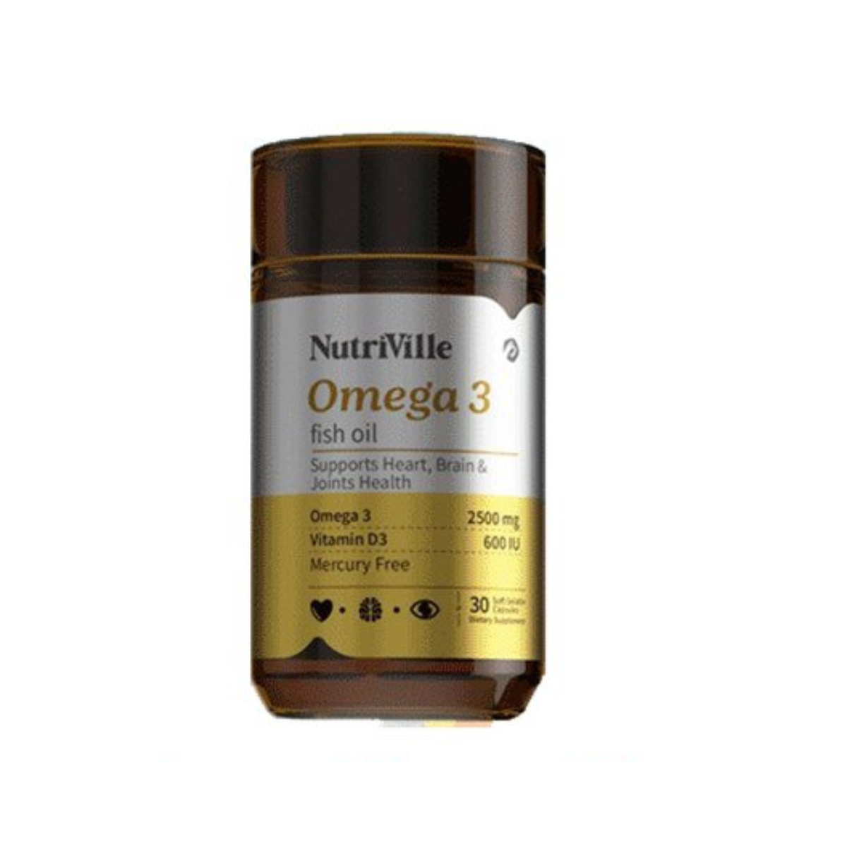 NUTRIVILLE OMEGA 3 30TAB - صيدليات د ابرام الجديده