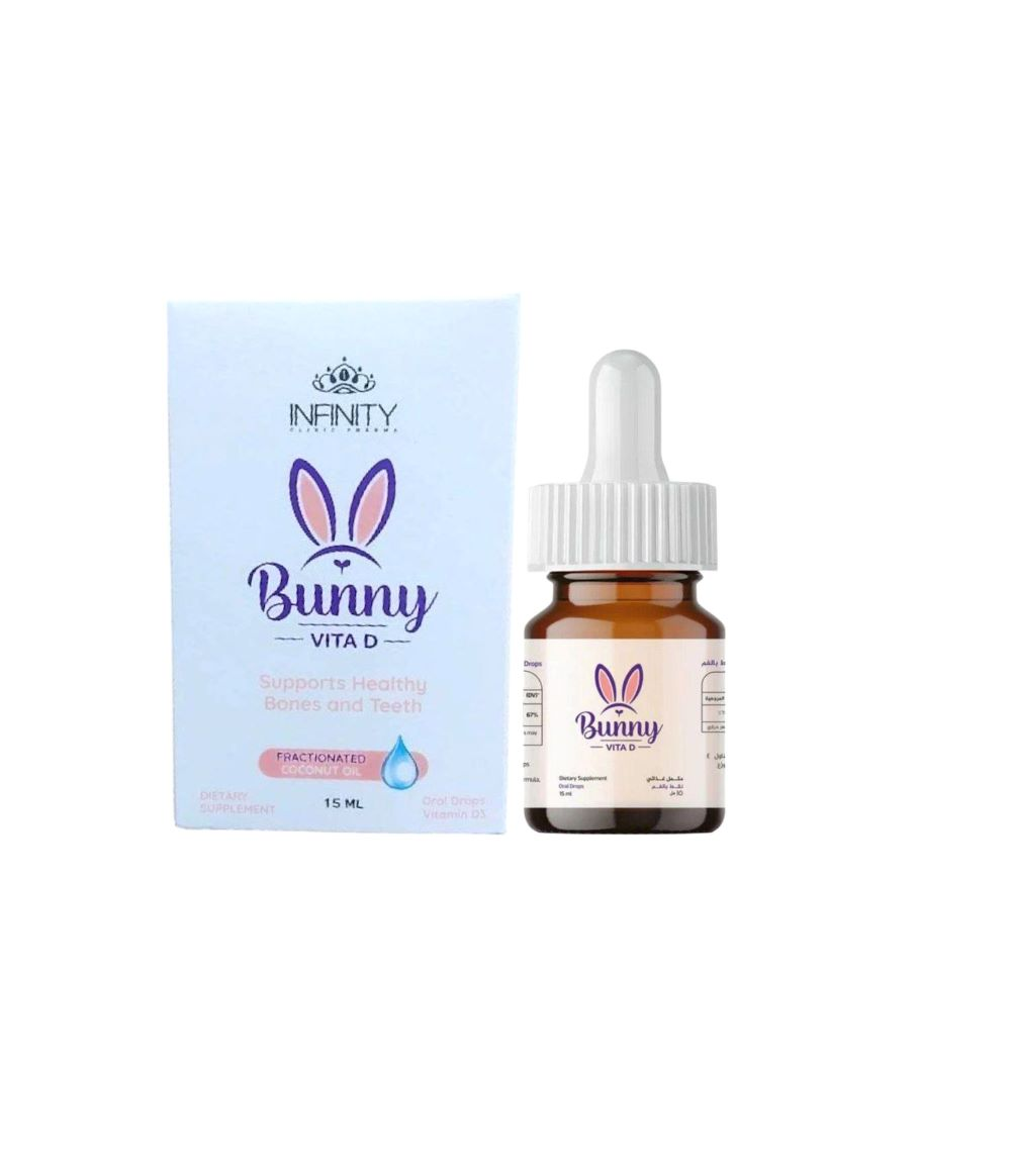 INFINITY BUNNY VITA D ORAL DROPS 15ML - صيدليات د ابرام الجديده