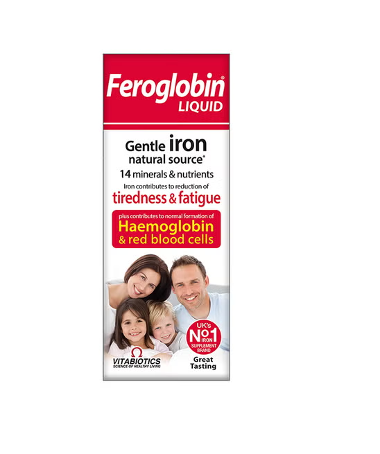 FEROGLOBIN LIQUID SYRUP 150ML - صيدليات د ابرام الجديده