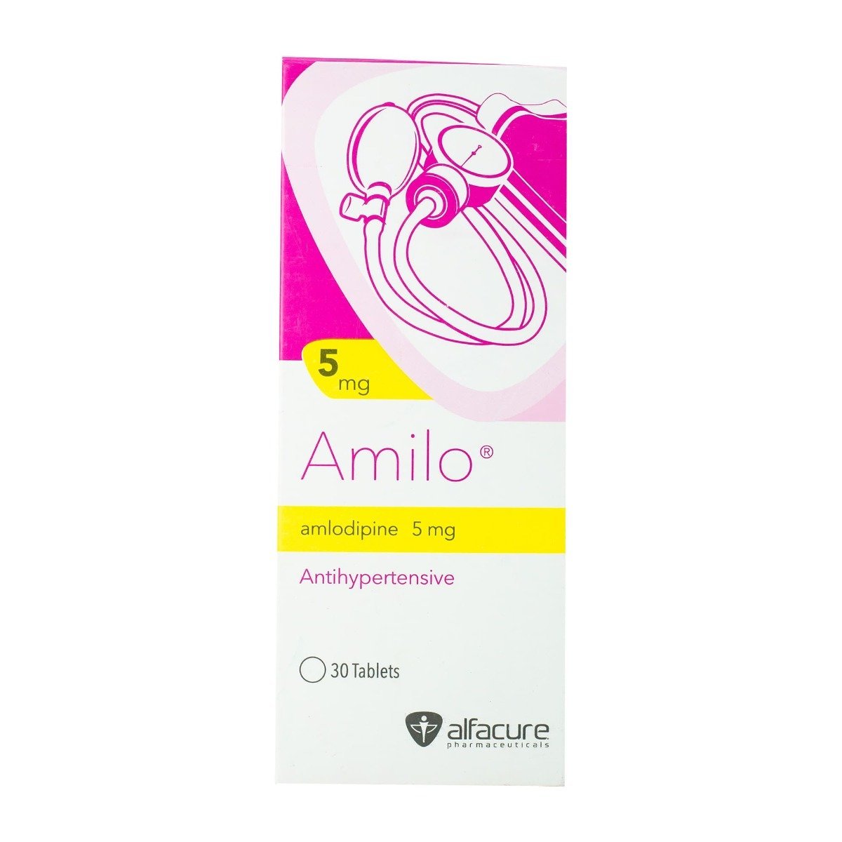 Amilo 5mg 30 tab - صيدليات د ابرام الجديده