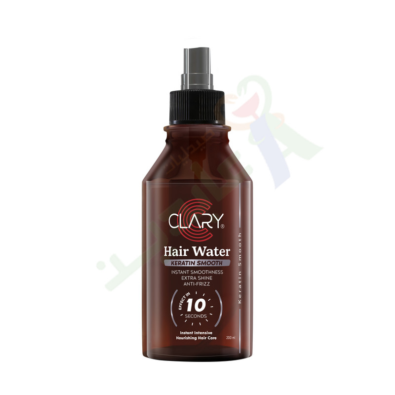 CLARY HAIR WATER 200 ML - صيدليات د ابرام الجديده