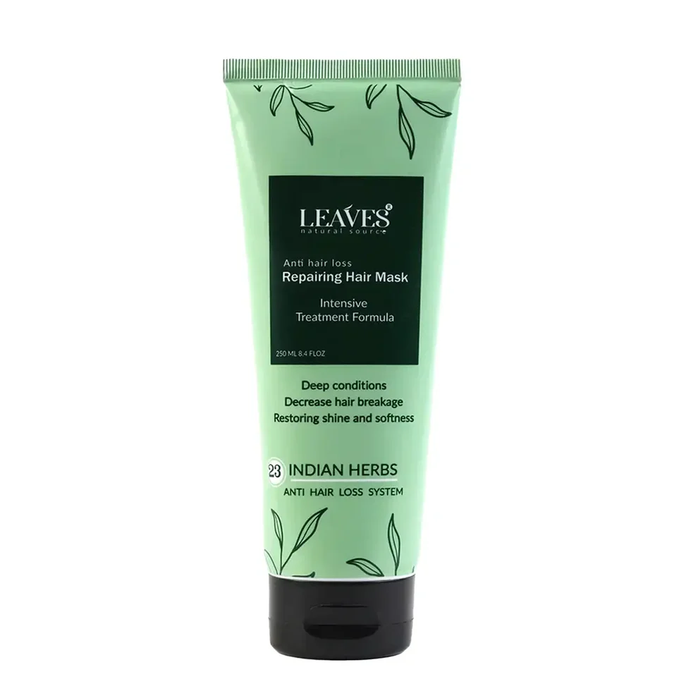 LEAVES ANTI-HAIR LOSS MASK 250ML - صيدليات د ابرام الجديده