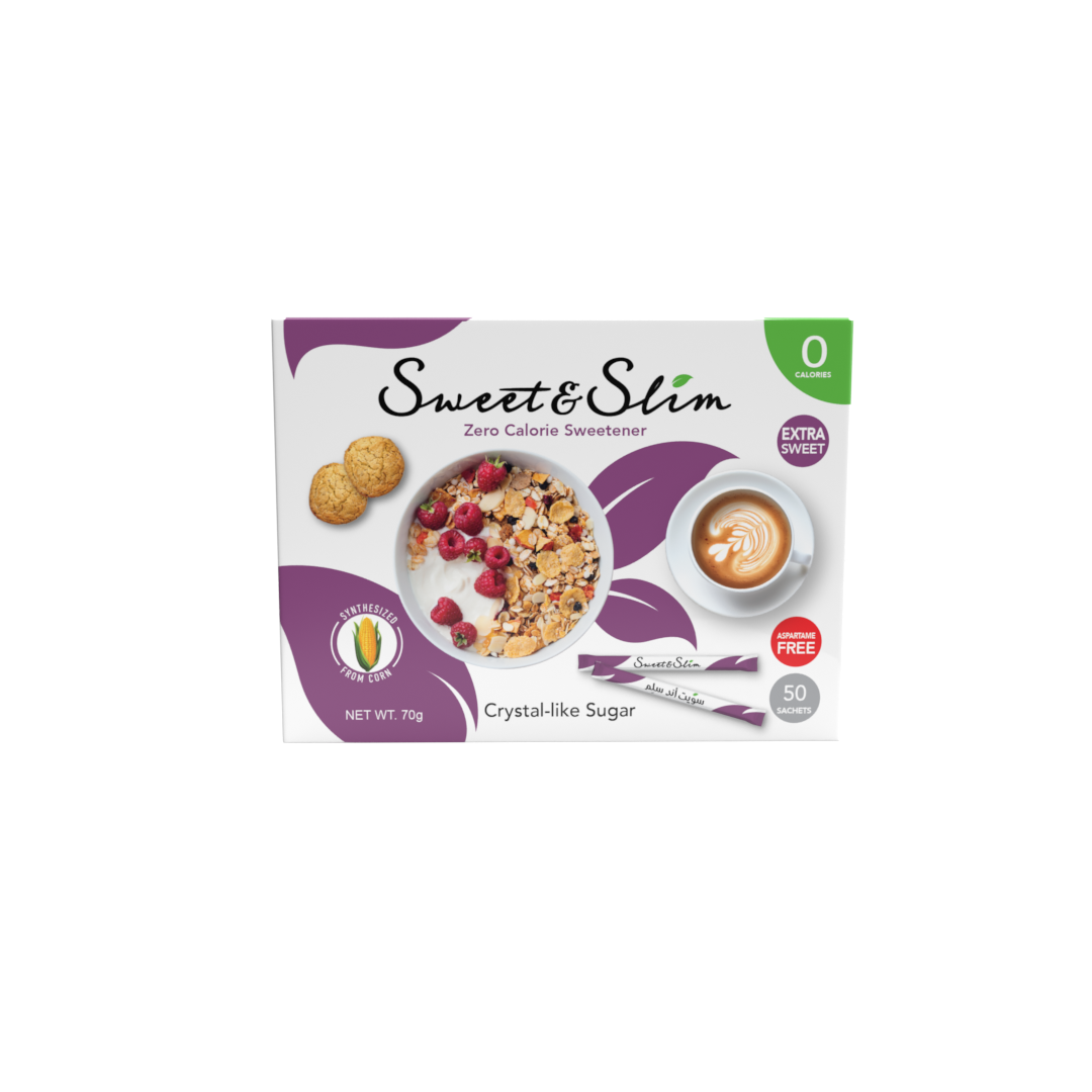 Sweet & Slim Extra Sweet 50 Sachet - صيدليات د ابرام الجديده
